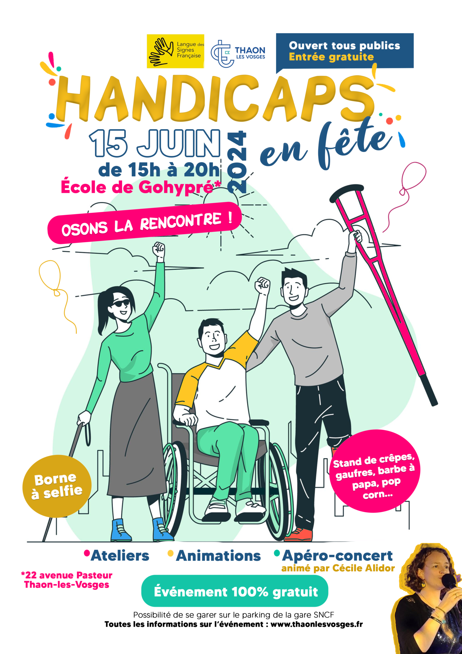 Handicaps en Fête : édition 2024 - Thaon-les-Vosges